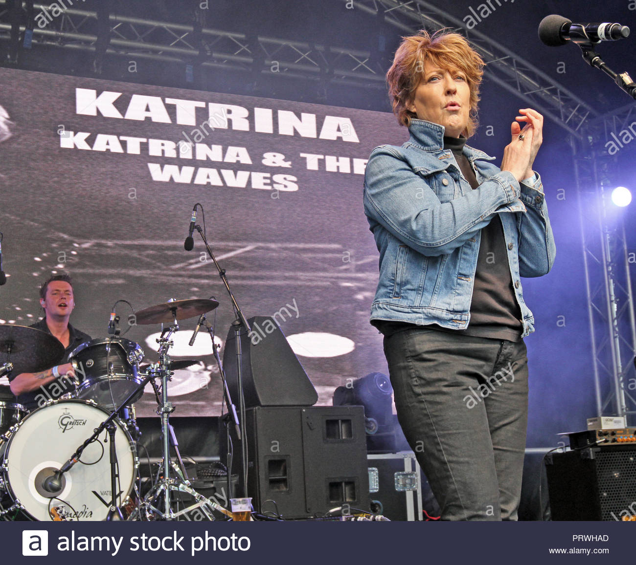 Katrina Leskanich Of Katrina And The Waves Stock Photos & Katrina ...