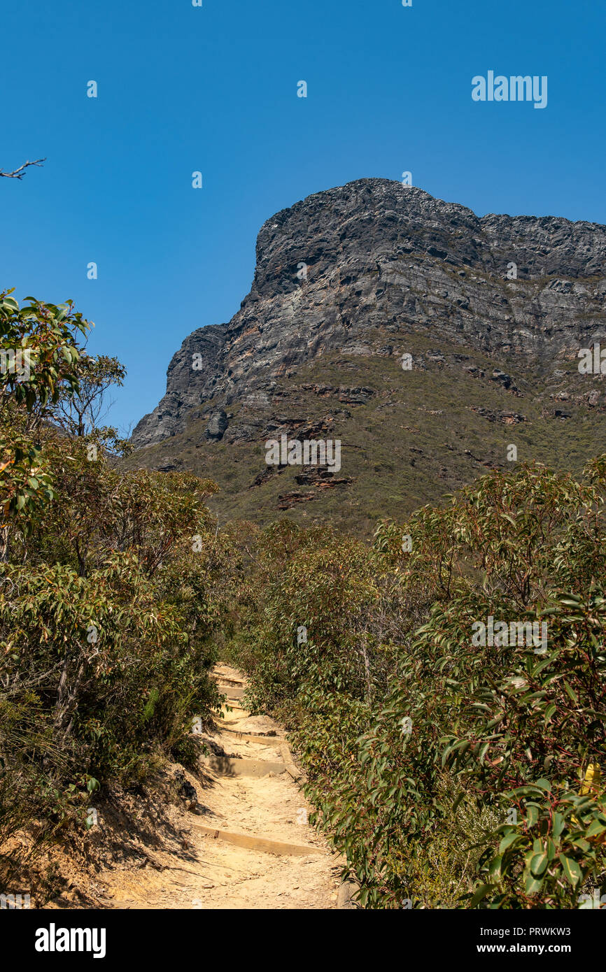 Path up to Bluff Knoll, Stirling Range National Park, WA, Australia ...