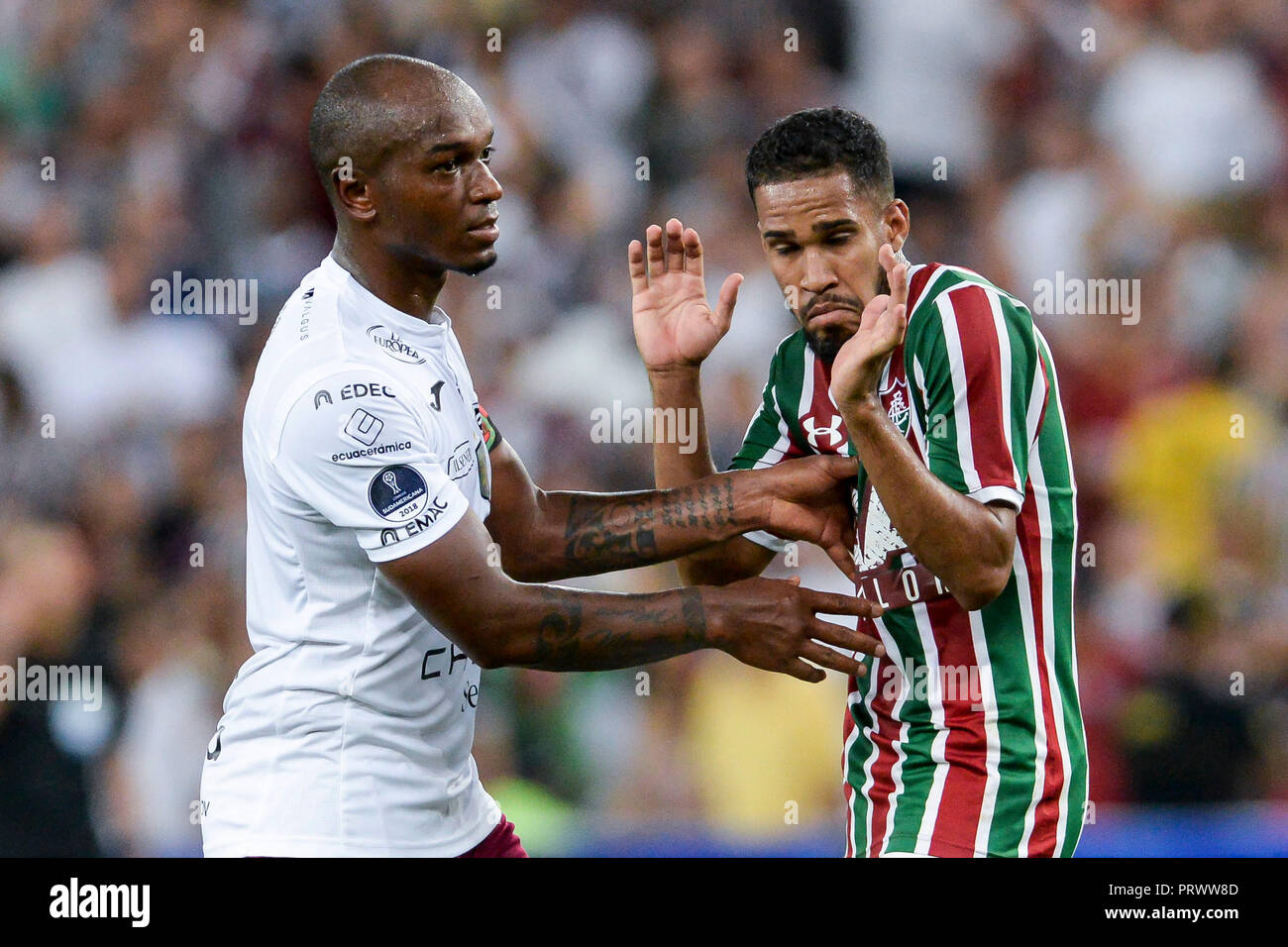 Rio De Janeiro, Brazil. 04th Oct, 2018. Marco Mosquera and Everaldo ...