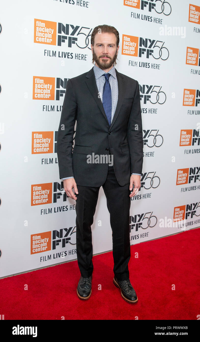 New York, NY - October 4, 2018: Bill Heck attends the Netflix The ...