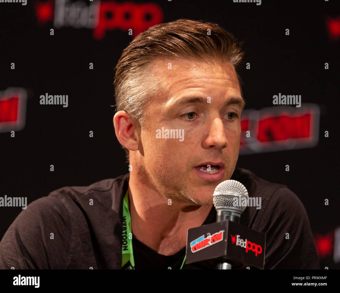 New York, NY - October 4, 2018: Mars Season 2 by NatGeo Jeff Hephner ...