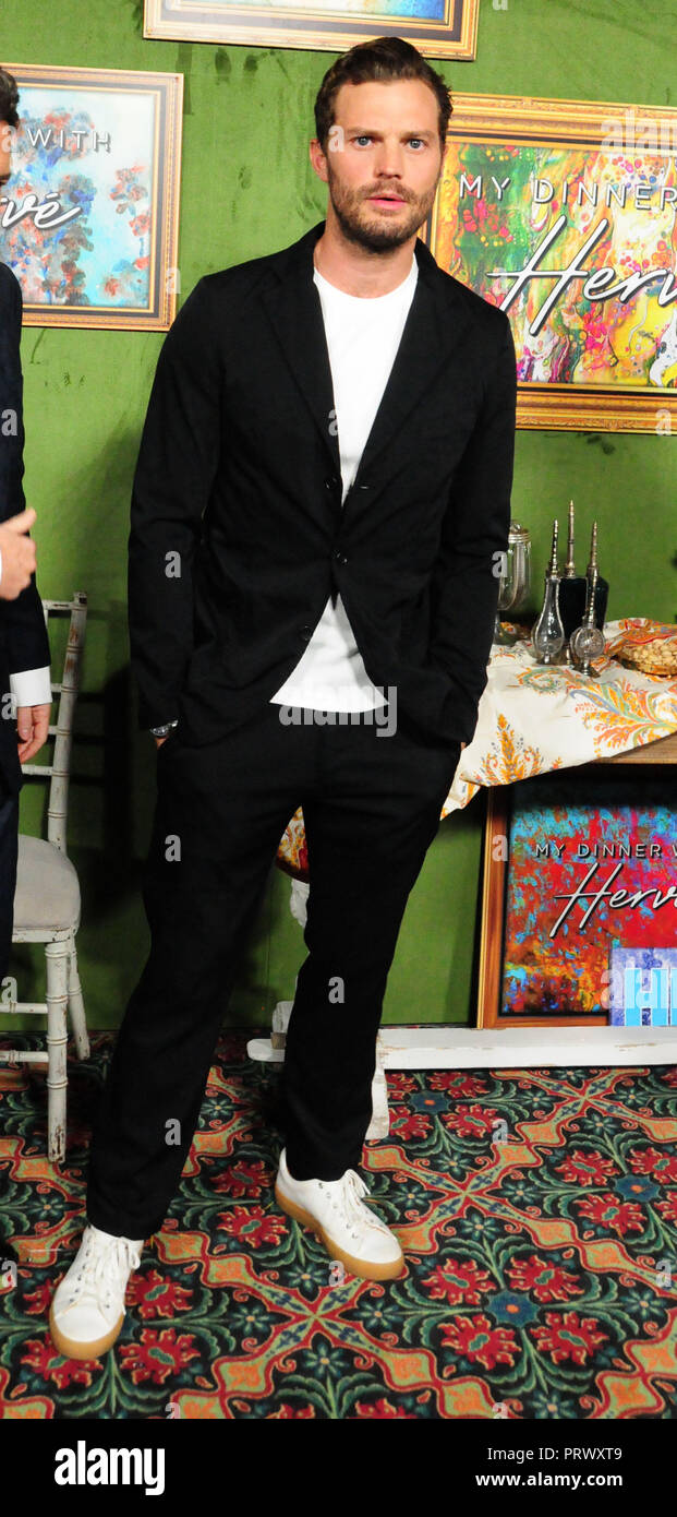 Los Angeles, California, USA. 4th October, 2018. Actor Jamie Dornan ...