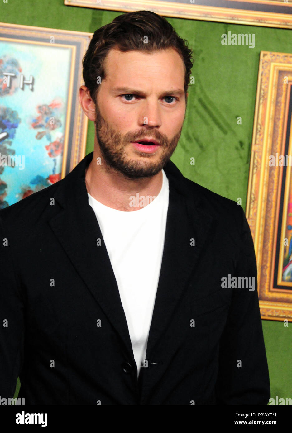 Los Angeles, California, USA. 4th October, 2018. Actor Jamie Dornan ...