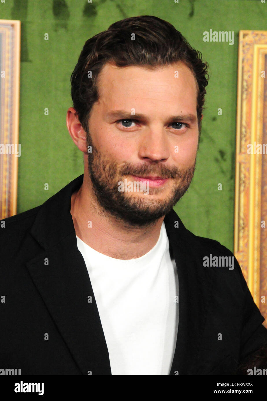 Los Angeles, California, USA. 4th October, 2018. Actor Jamie Dornan ...