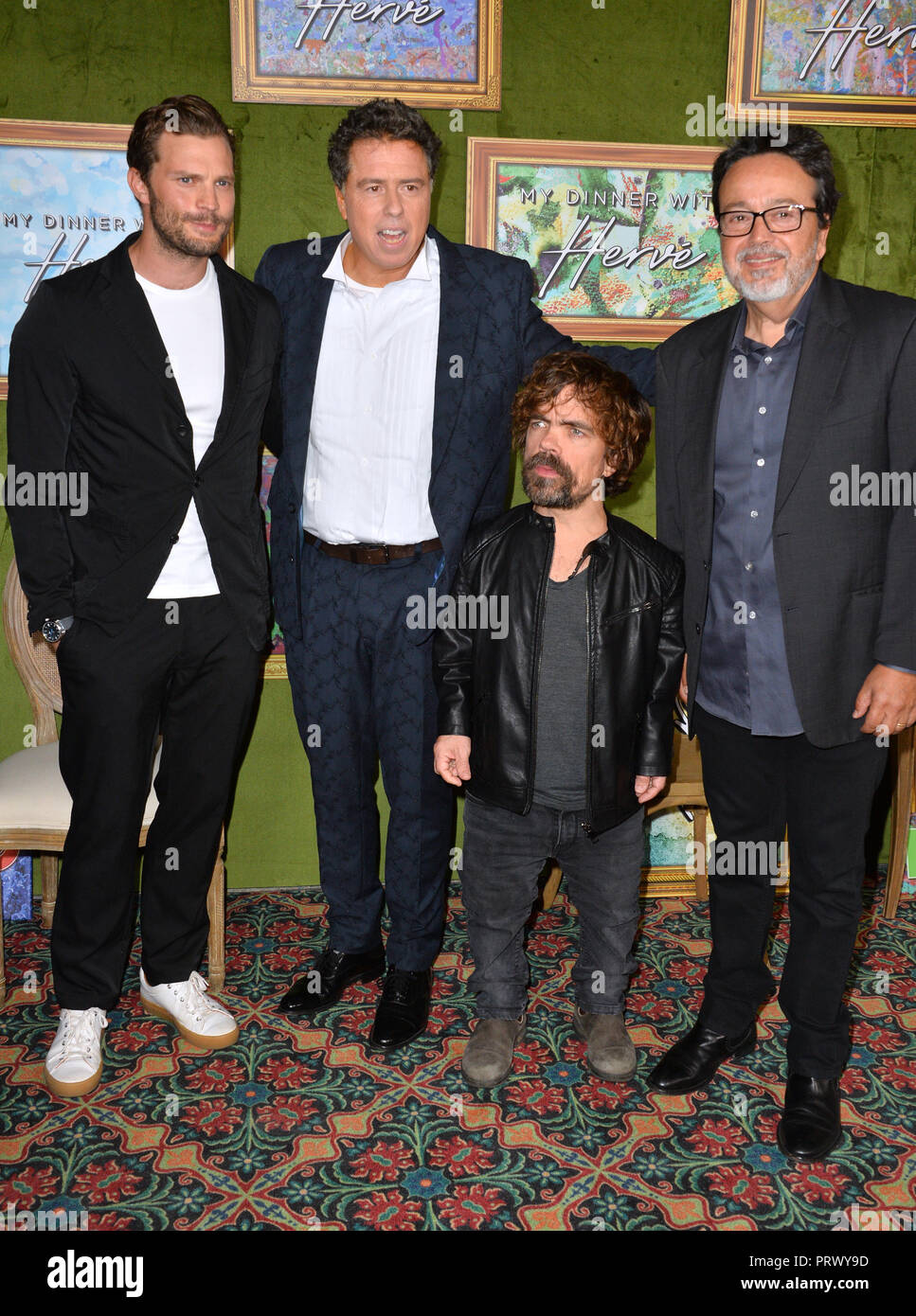 Los Angeles, California, USA. 4th October, 2018. Jamie Dornan, Sacha ...