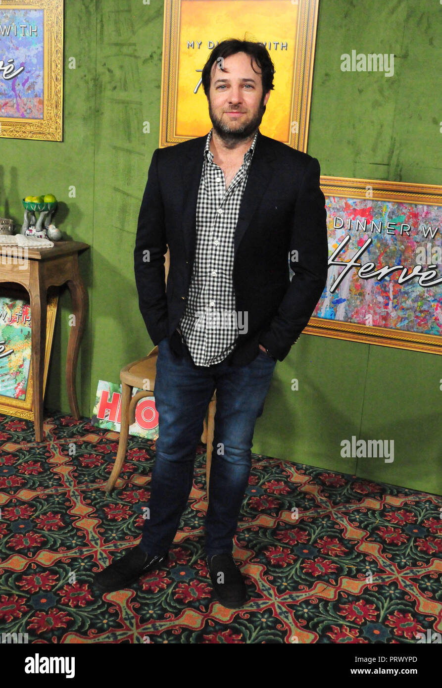 Los Angeles, California, USA. 4th October, 2018. Actor Danny Strong ...