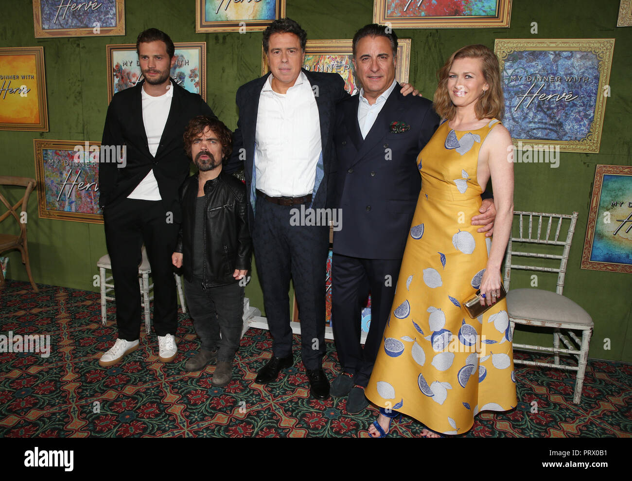Hollywood, Ca. 4th Oct, 2018. Sacha Gervasi, Jamie Dornan, Peter ...