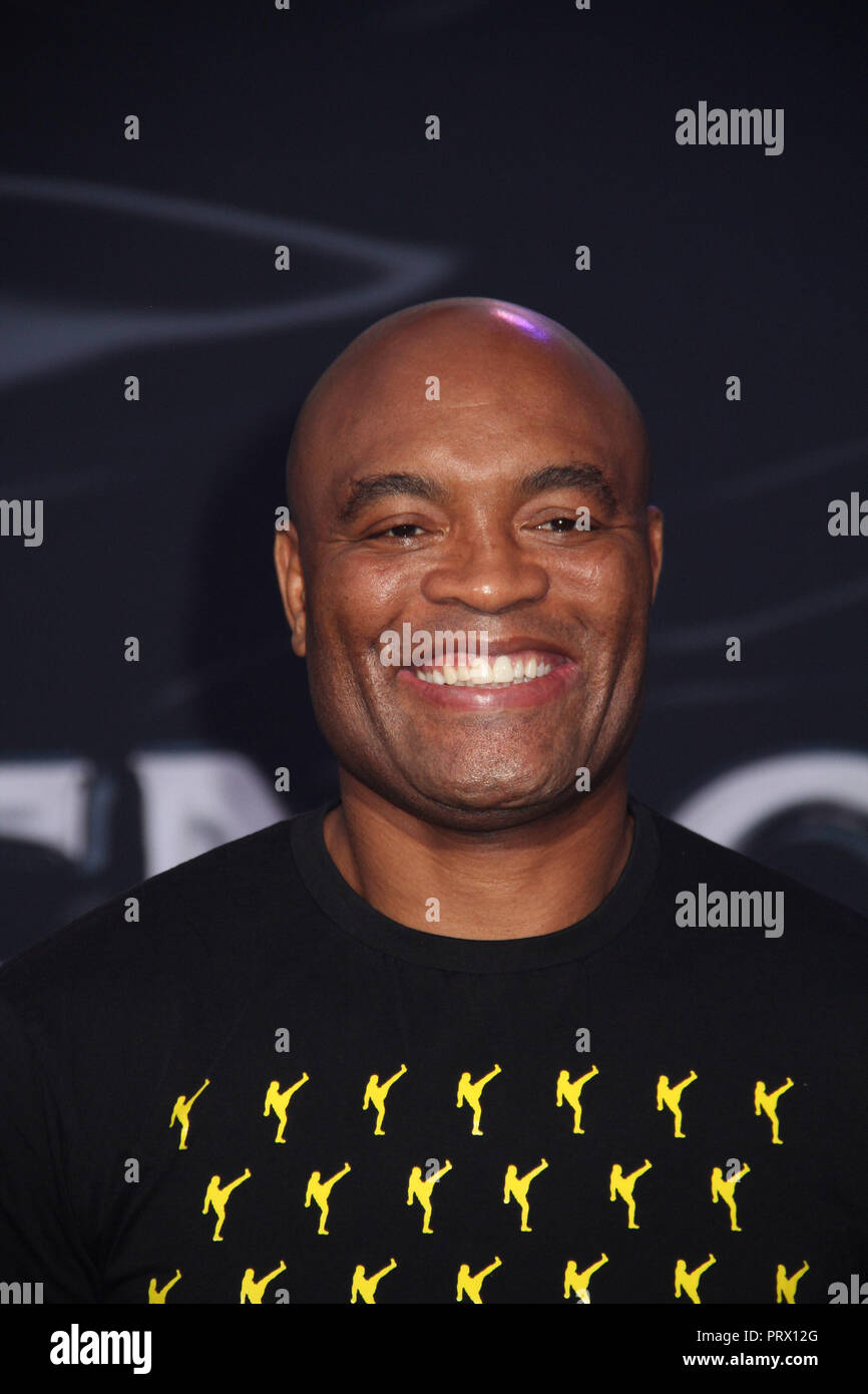 Anderson Sylva 10/01/2018 The World Premiere of "Venom" held at Regency ...