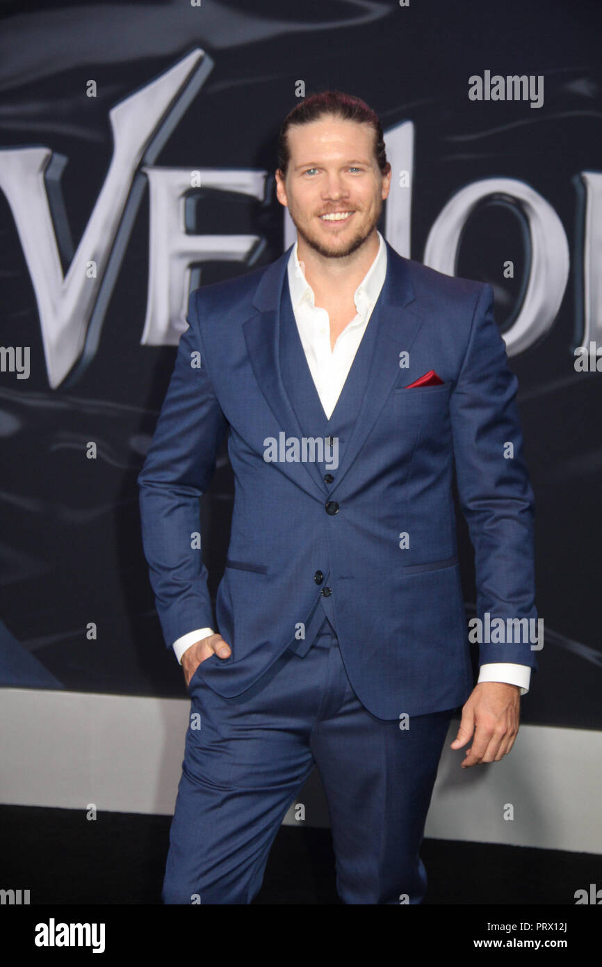 Scott Deckert 10/01/2018 The World Premiere of "Venom" held at Regency ...