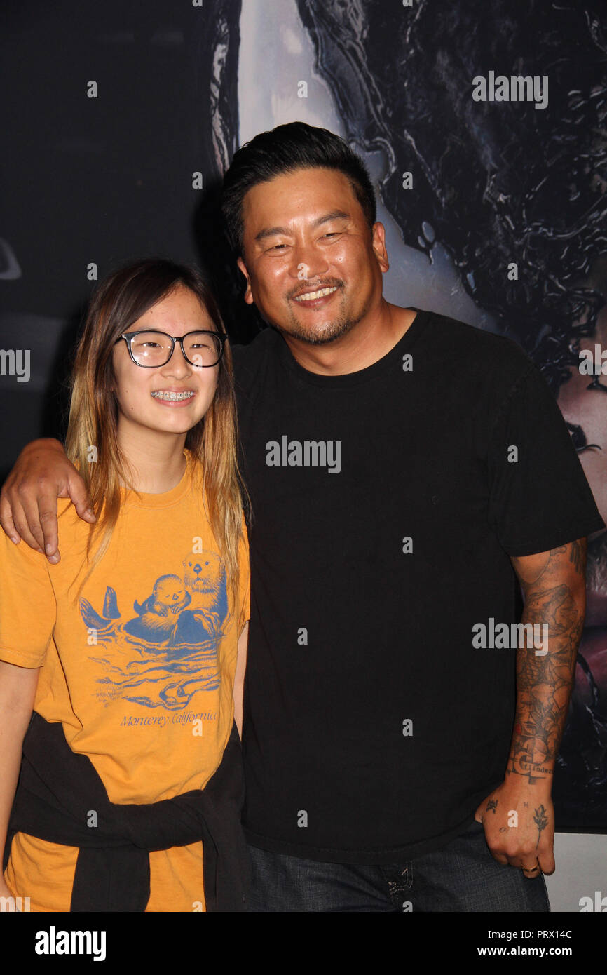Roy Choi 10/01/2018 The World Premiere of "Venom" held at Regency ...