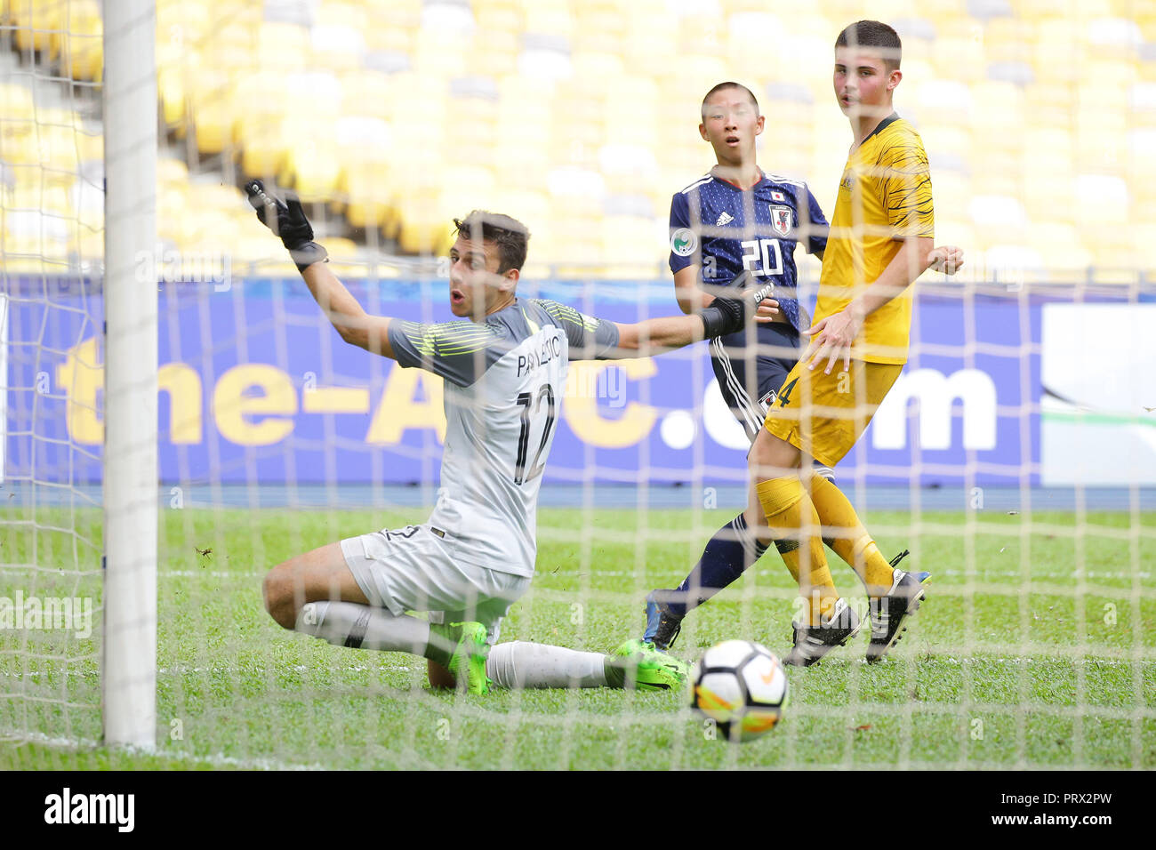 Kuala Lumpur, Malaysia. 4th Oct, 2018. (L-R) Adam Jeremy Pavlesic (AUS ...