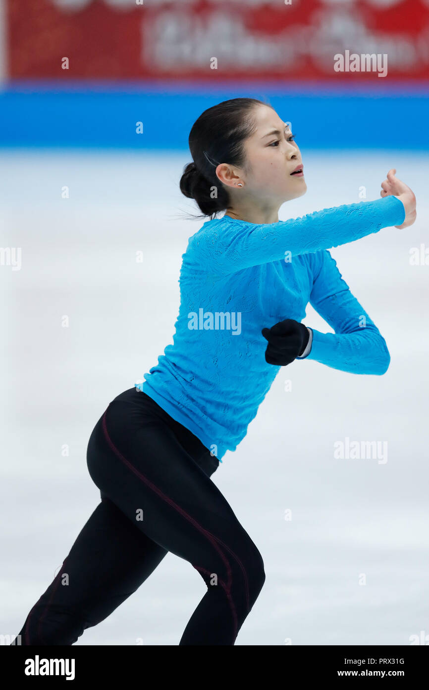 Saitama, Japan. 5th Oct, 2018. Satoko Miyahara (JPN) Figure Skating ...