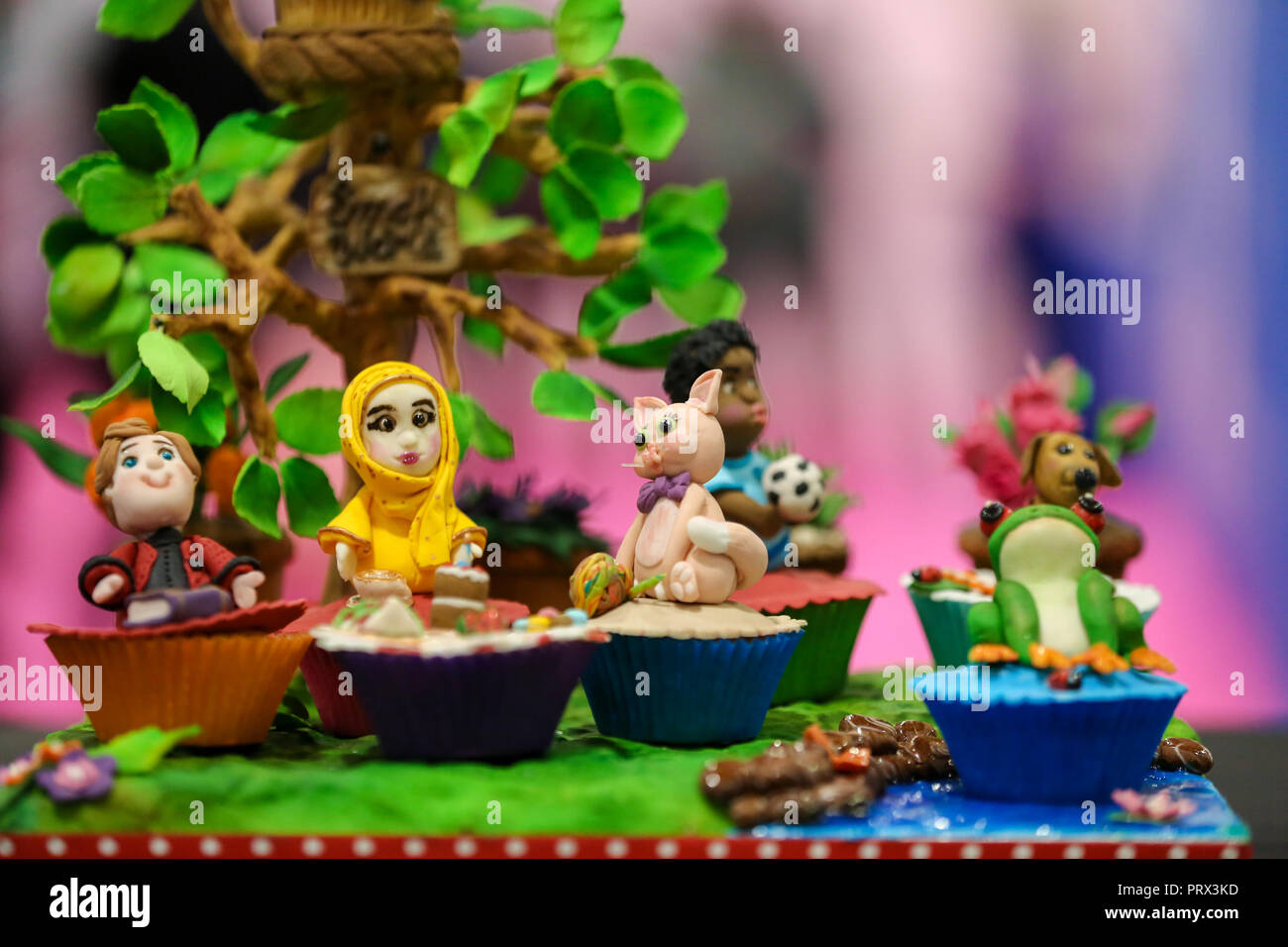 ExCeL London. UK 5 Oct 2018 - The Cake and Bake Show, the UK’s biggest ...