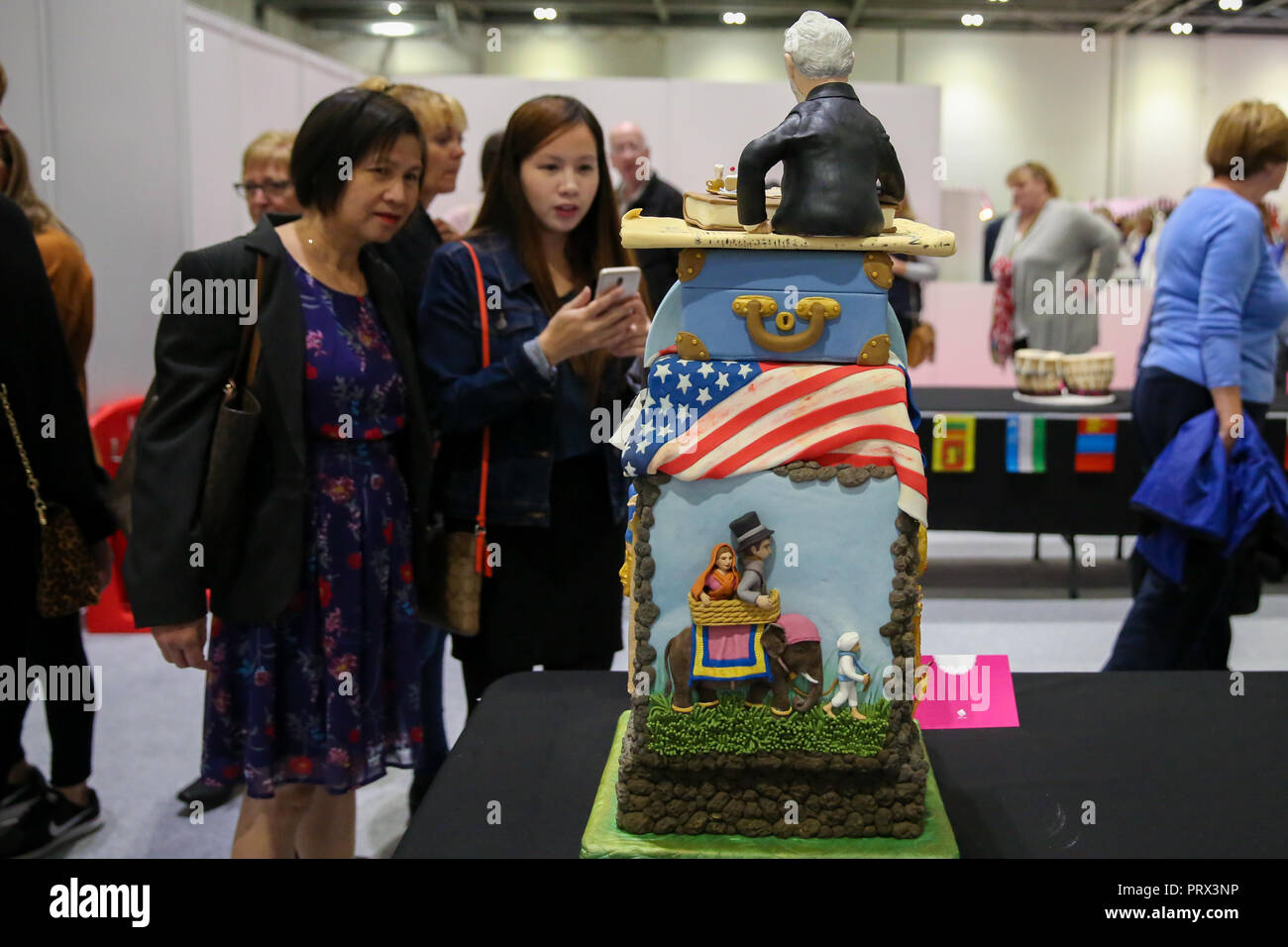 ExCeL London. UK 5 Oct 2018 - The Cake and Bake Show, the UK’s biggest ...