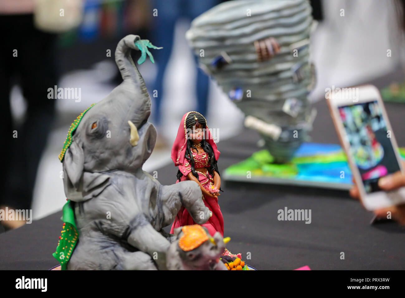 ExCeL London. UK 5 Oct 2018 - The Cake and Bake Show, the UK’s biggest ...