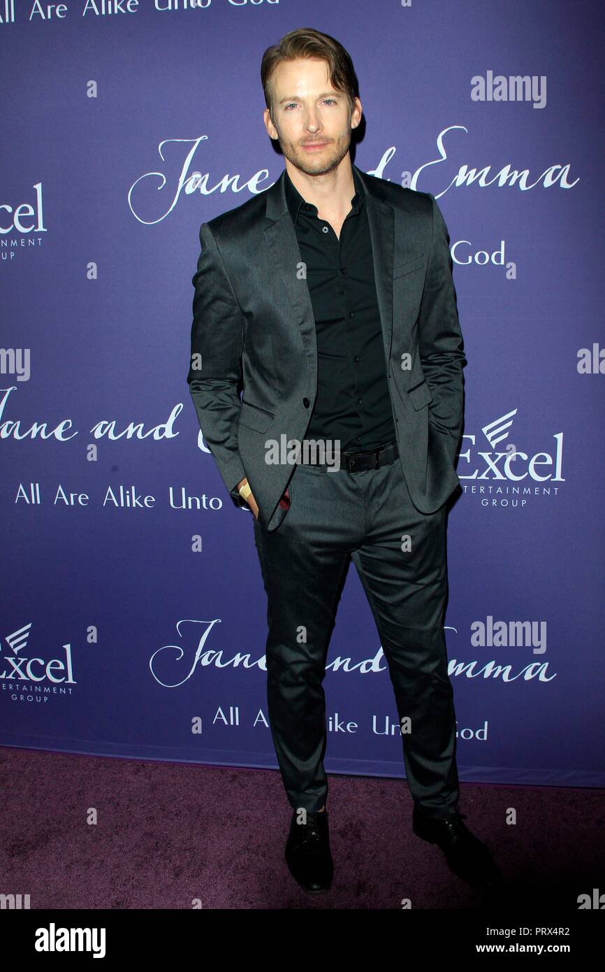 Los Angeles, CA, USA. 4th Oct, 2018. Brad Schmidt at arrivals for JANE ...