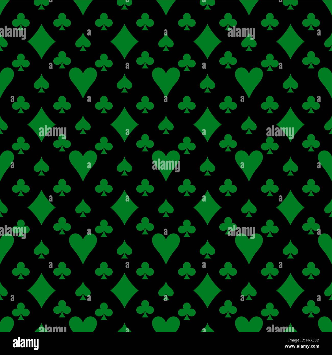 Seamless pattern from colors of playing cards. A template for a case ...