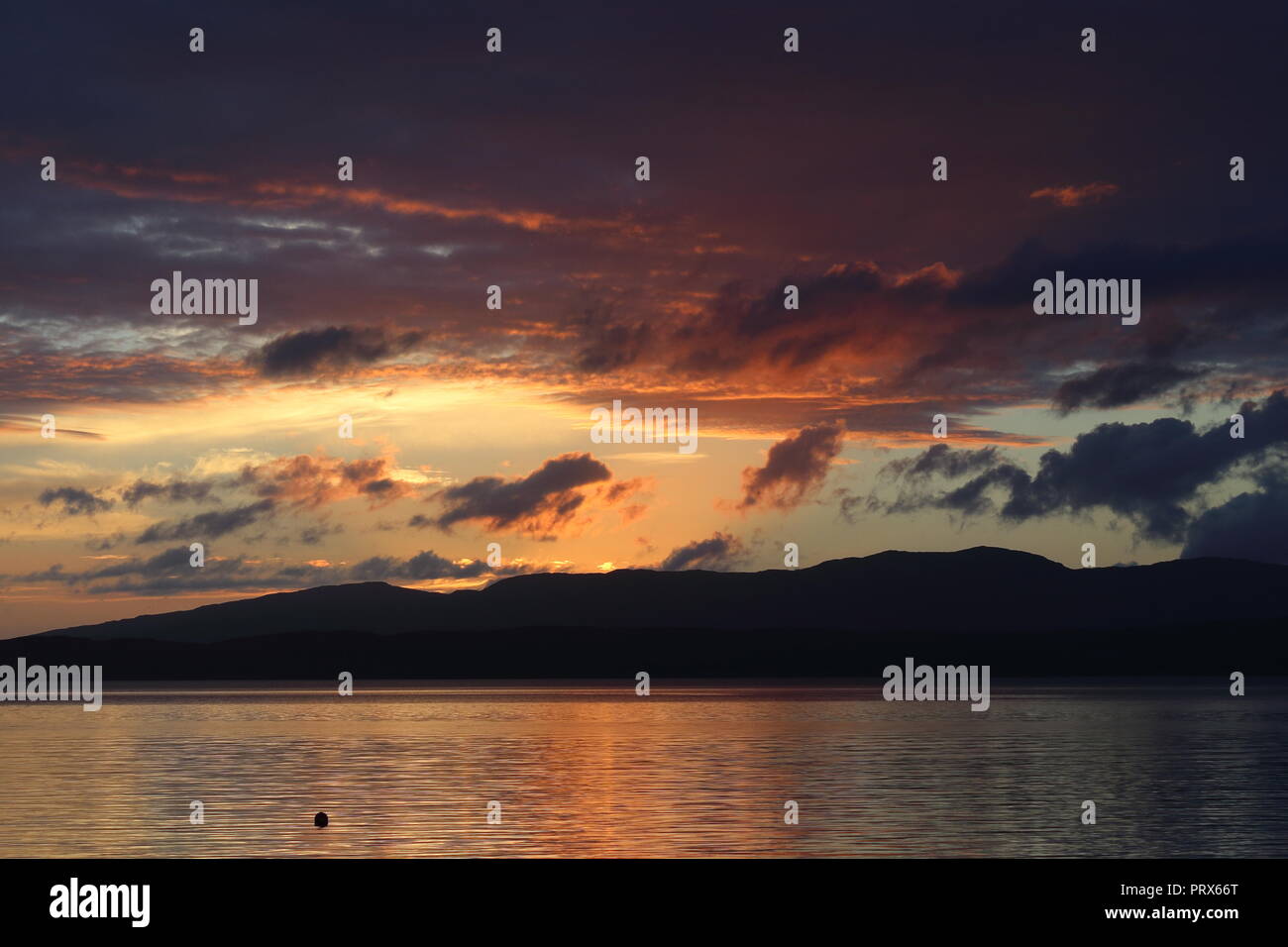Ganavan Sands Oban Argyll Scotland United Kingdom July 2018 Stock Photo ...