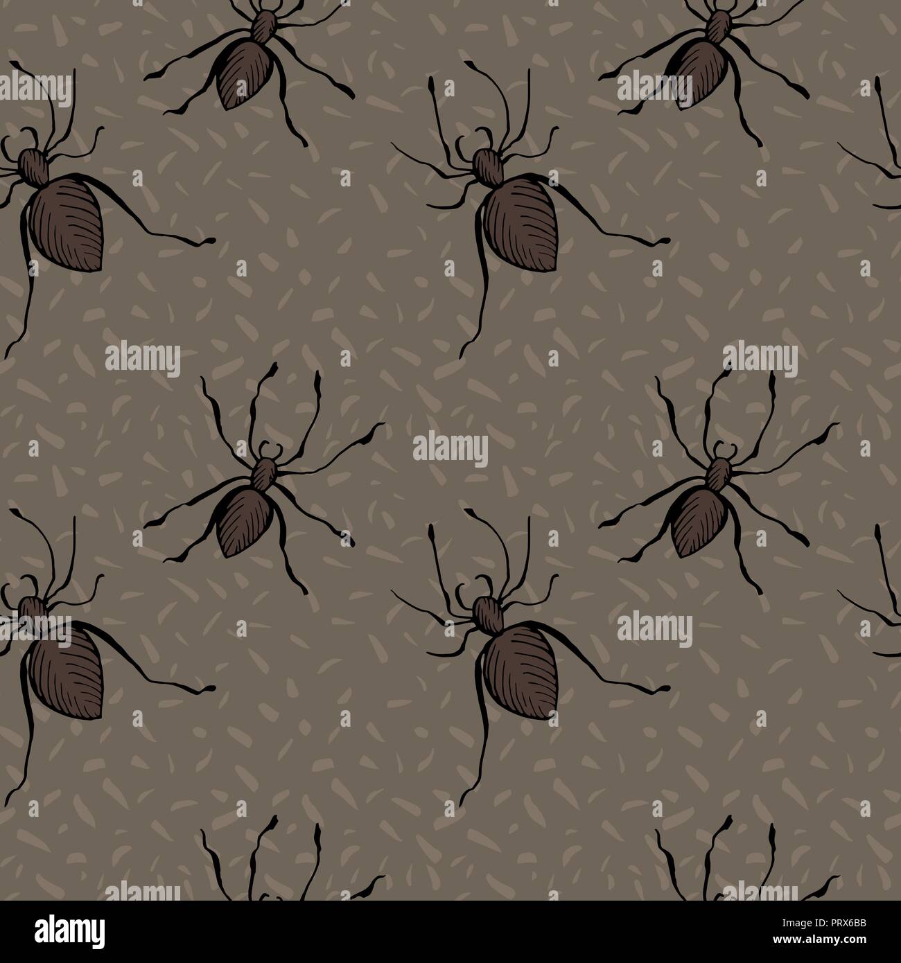 Black spike spider Stock Vector Images - Alamy