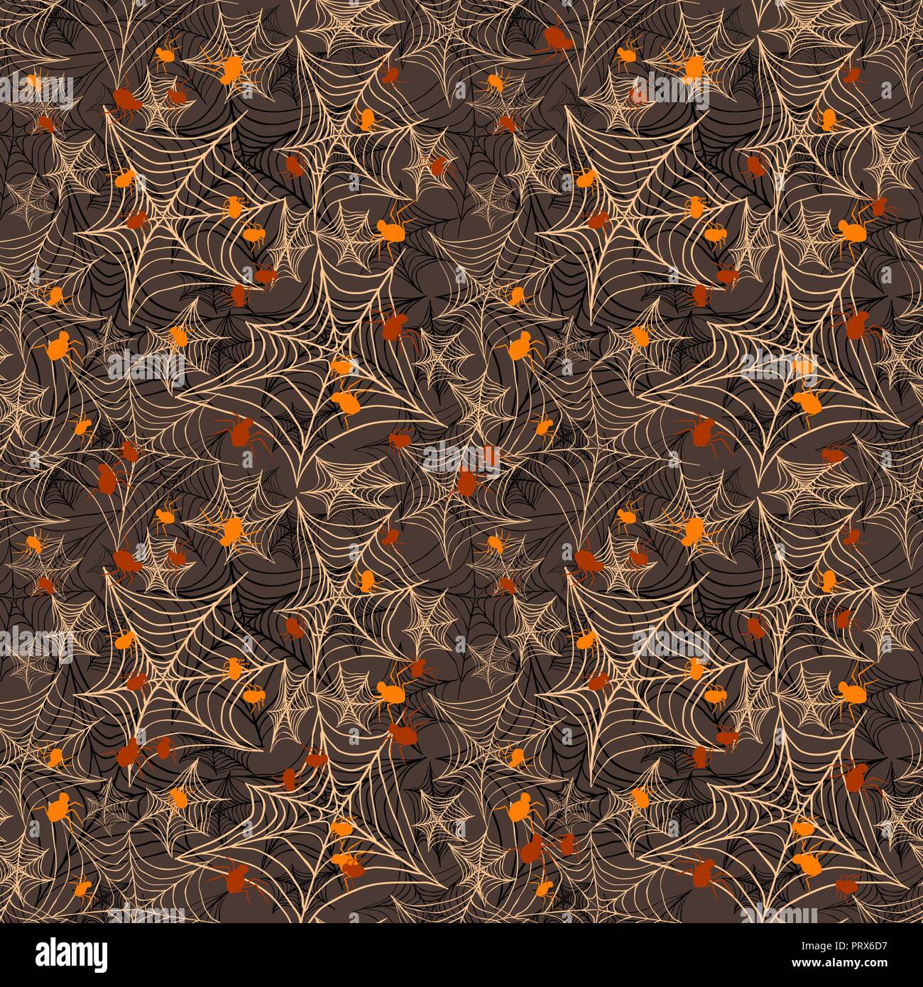 Gossamer spiders Stock Vector Images - Alamy