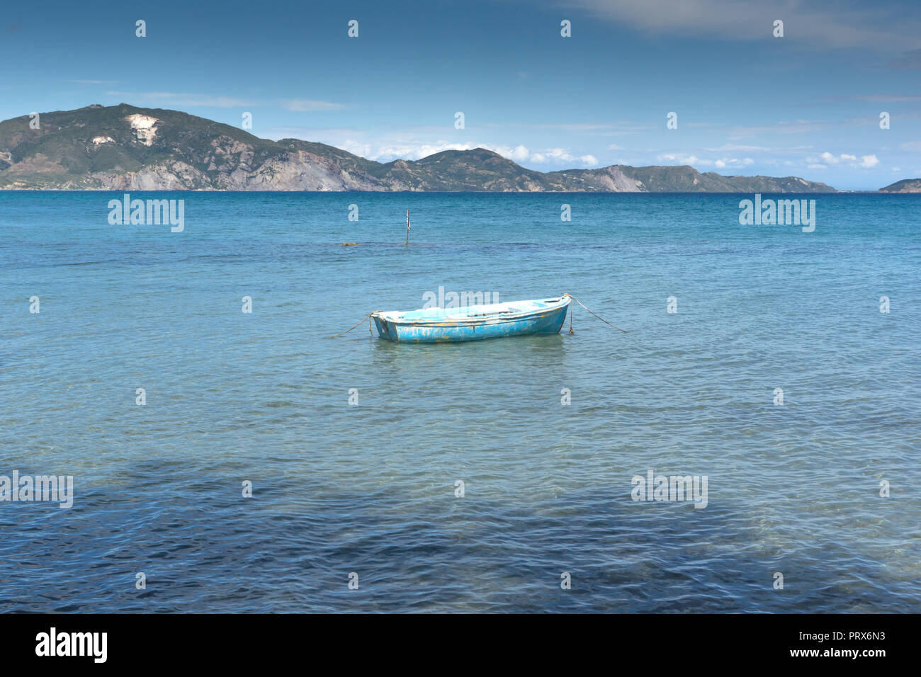 Amazing seascape of koukla beach, Zakynthos island, Greece Stock Photo ...