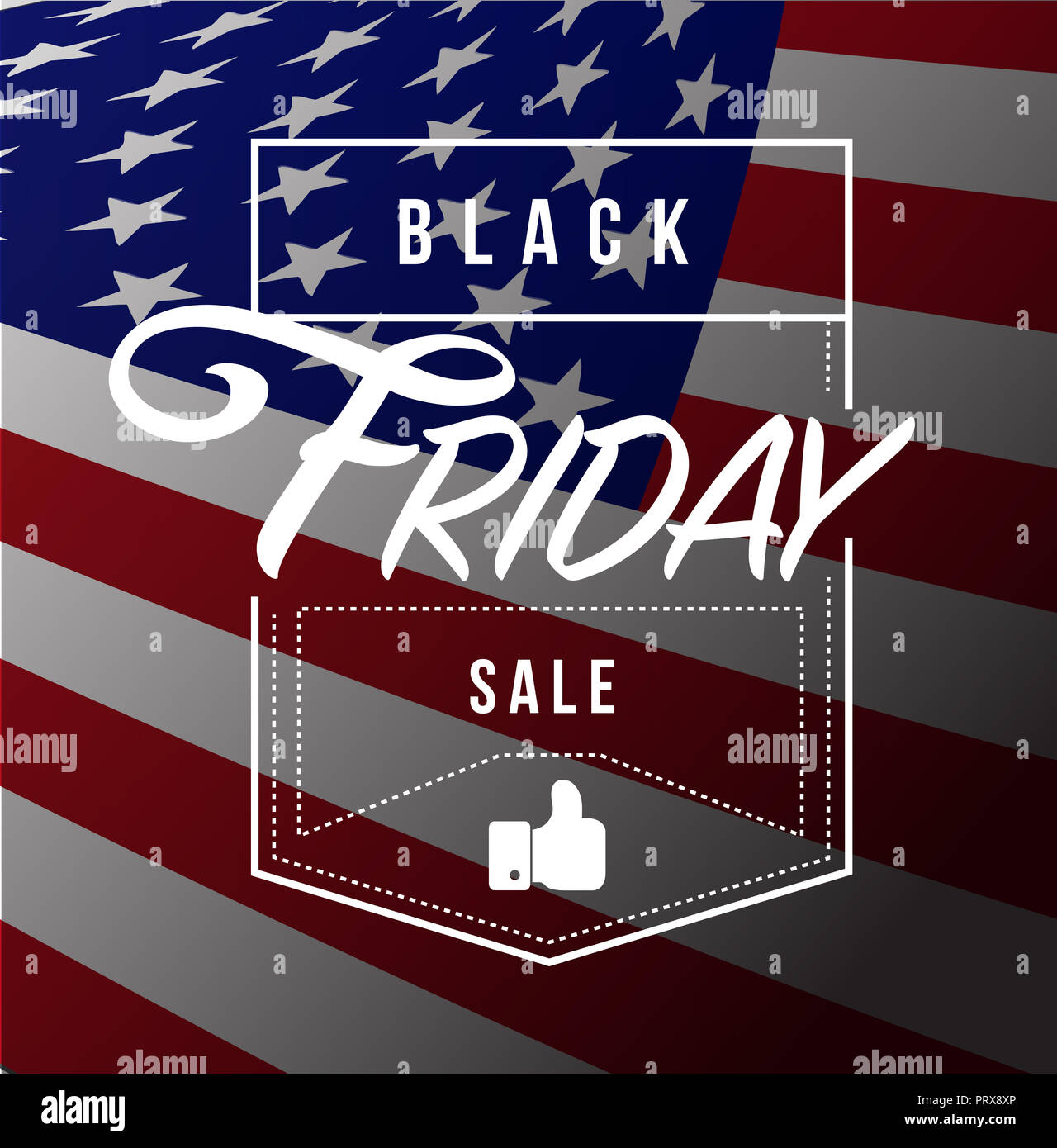 Black friday american flag hi-res stock photography and images - Alamy
