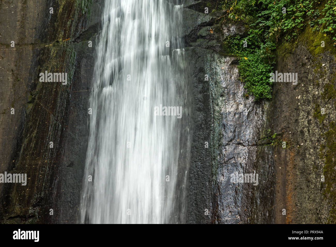 Landscape of Smolare waterfall cascade in Belasica Mountain, Novo Selo ...