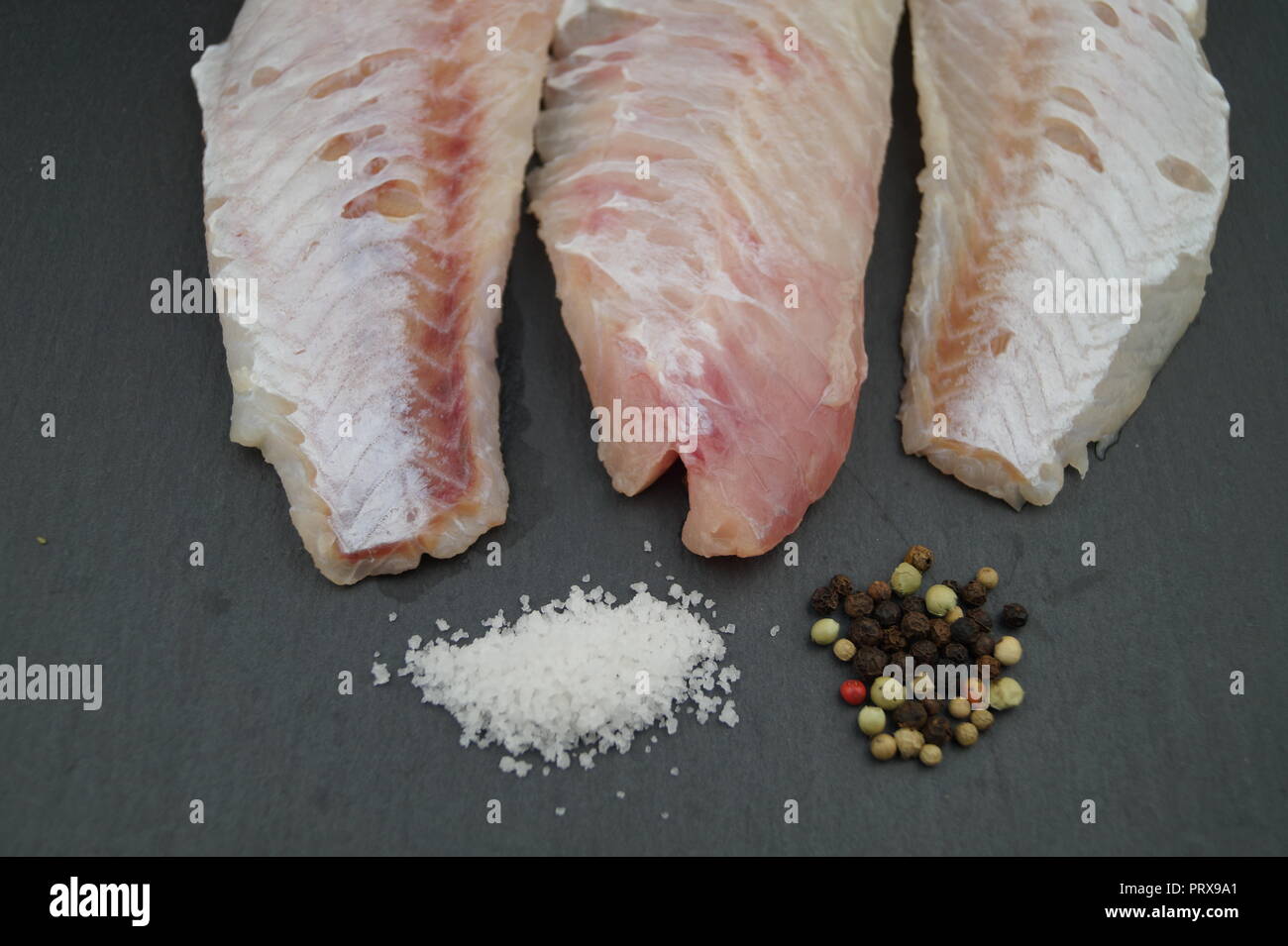 Snapper fish filet Stock Photo - Alamy