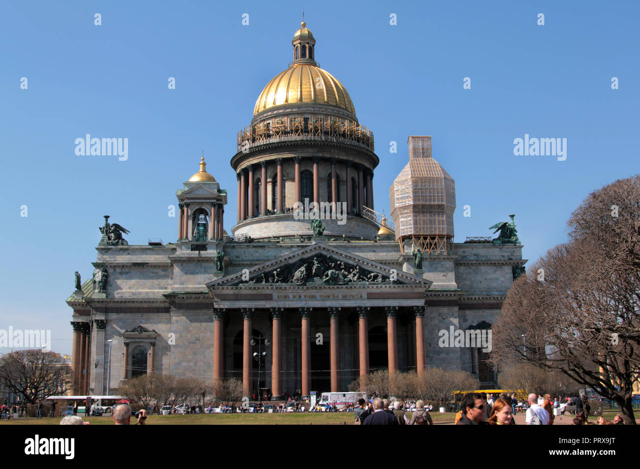 St Isaac's cathedral, which stands on St Isaac's square in St ...