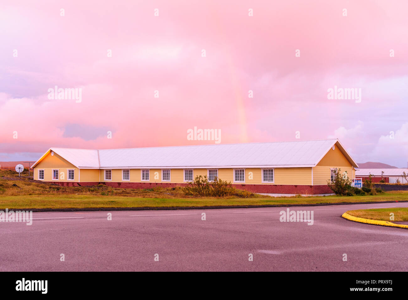Vogar Hotel Iceland Stock Photo - Alamy