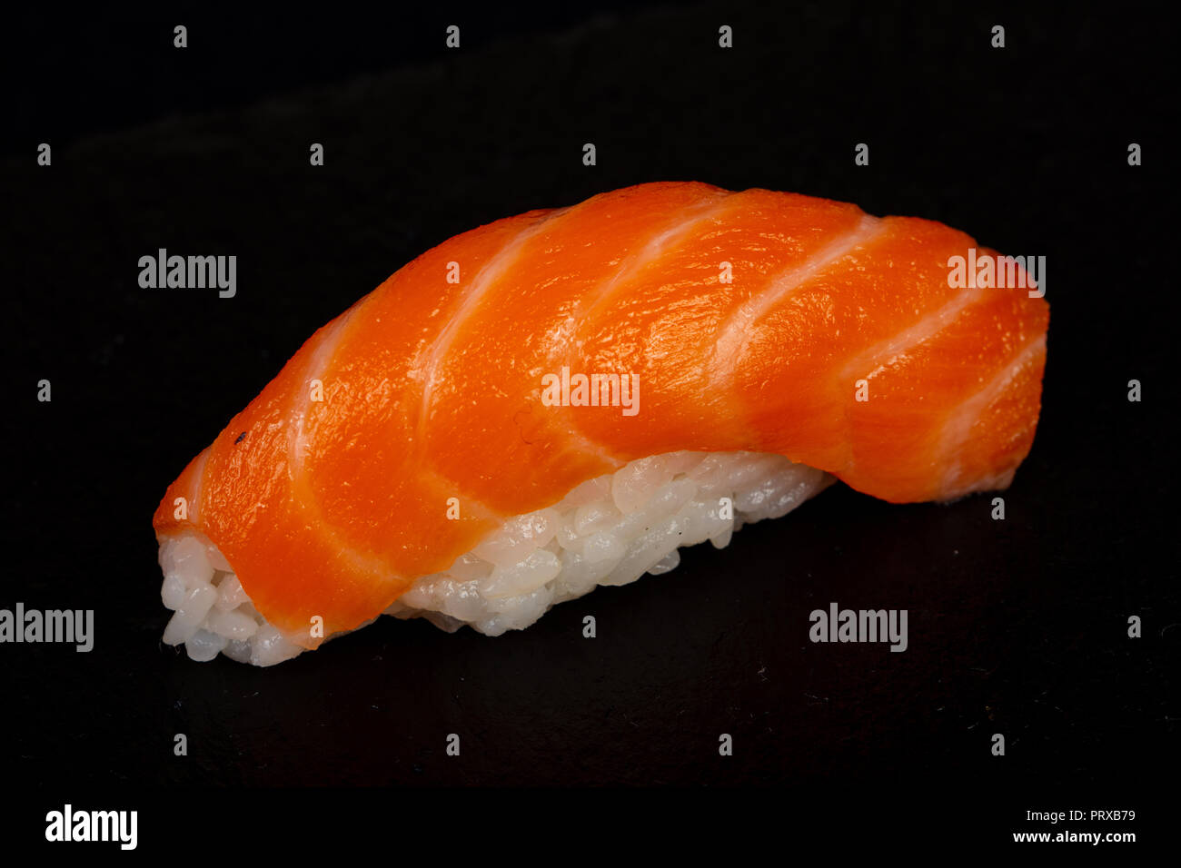 Japanese cold sushi with salmon Stock Photo - Alamy