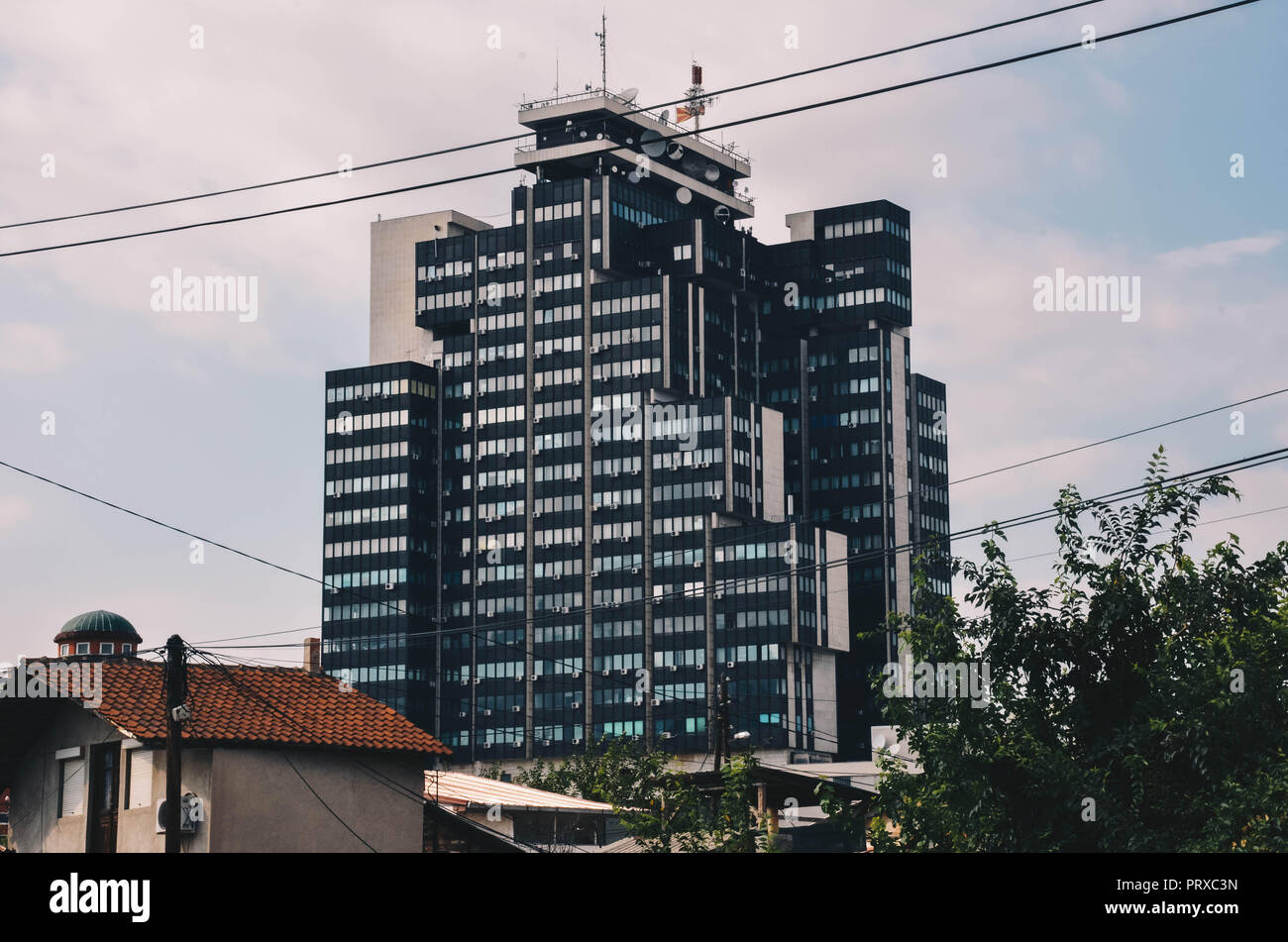 Macedonian radio television hi-res stock photography and images - Alamy