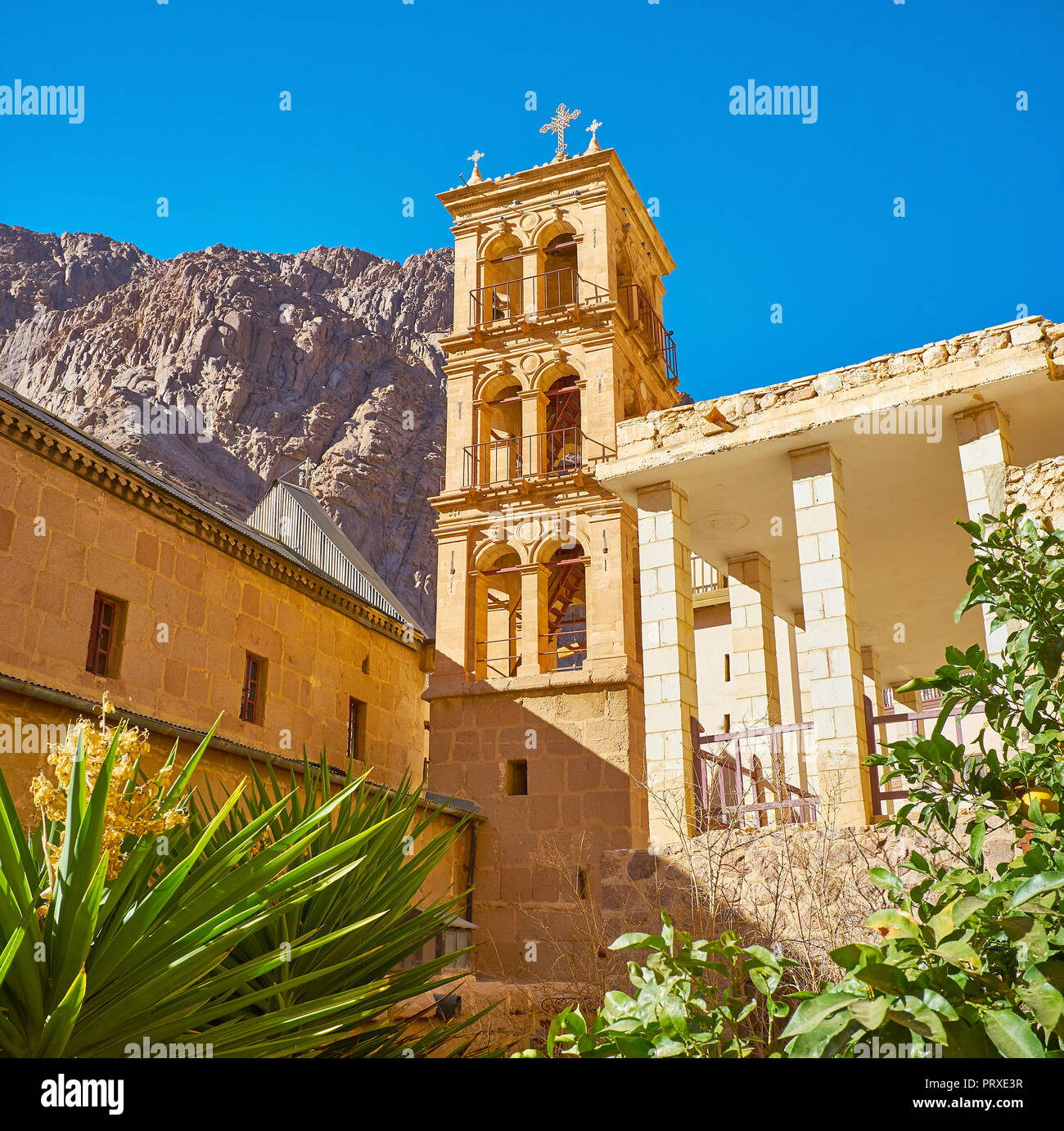 Bell tower with arched windows hi-res stock photography and images - Alamy