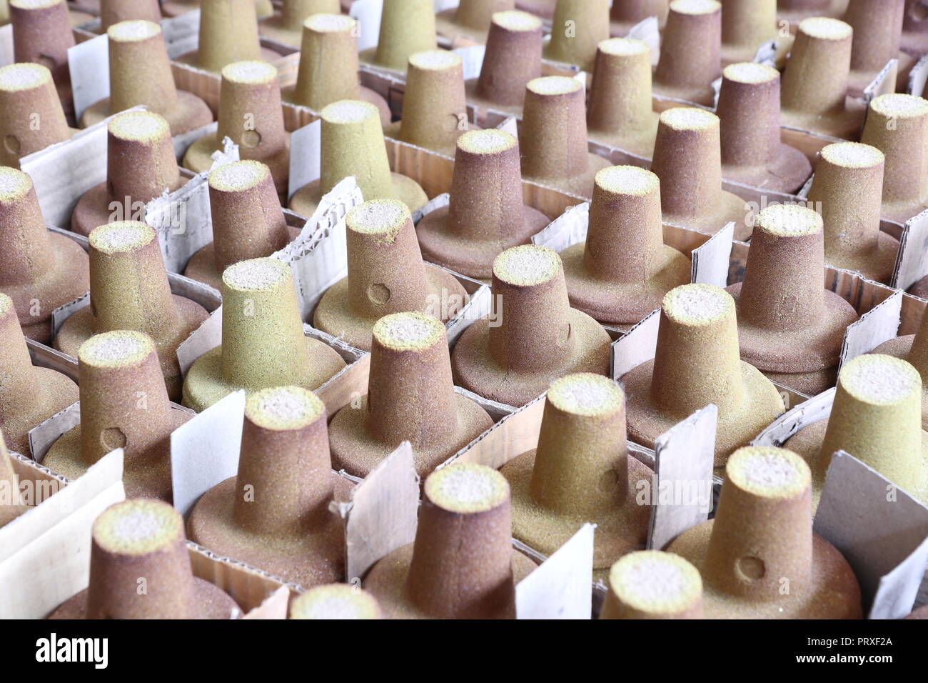 Resin Coated Sand products for casting process Stock Photo - Alamy