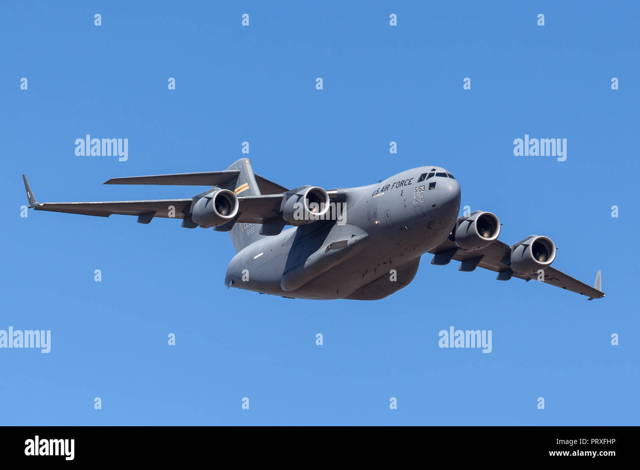 United States Air Force (USAF) Boeing C-17A Globemaster III military ...