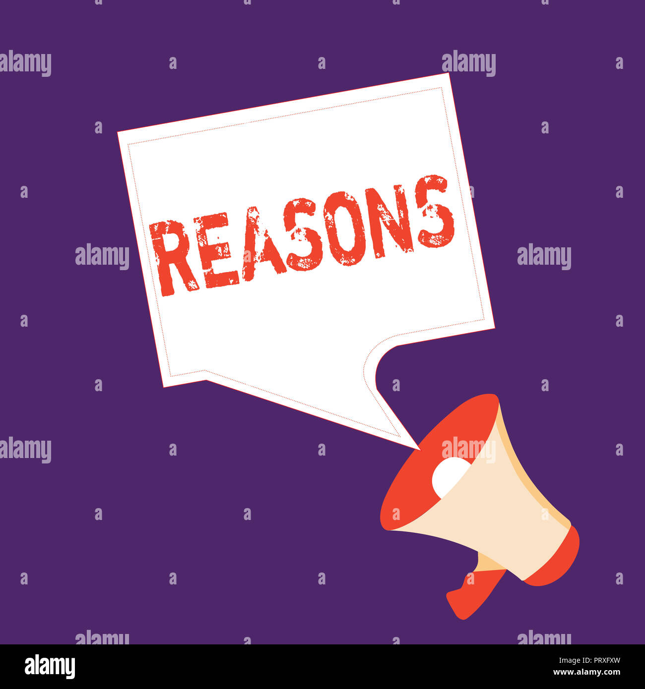 Word writing text Reasons. Business concept for Causes Explanations ...