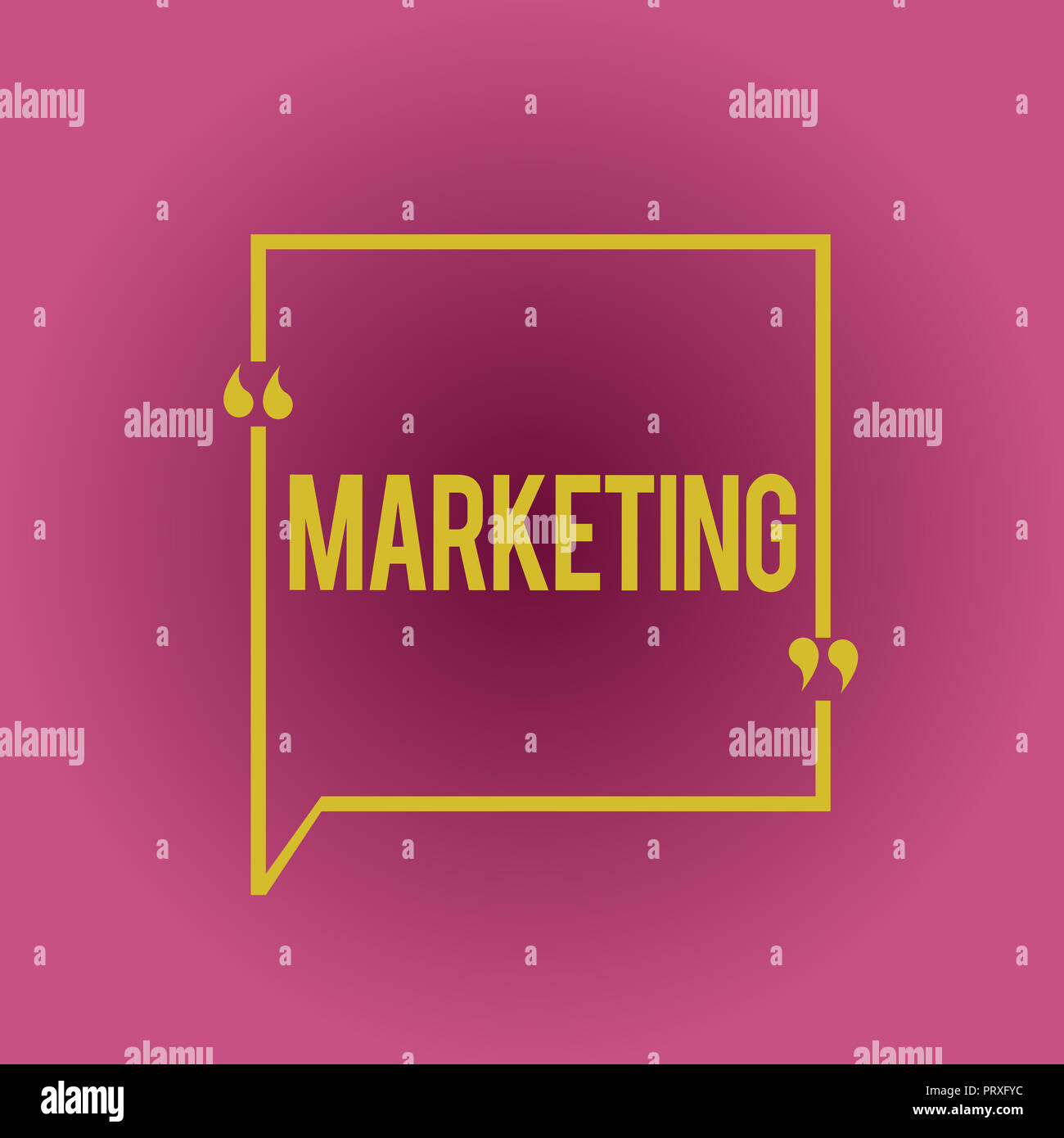Writing note showing Marketing. Business photo showcasing action or ...