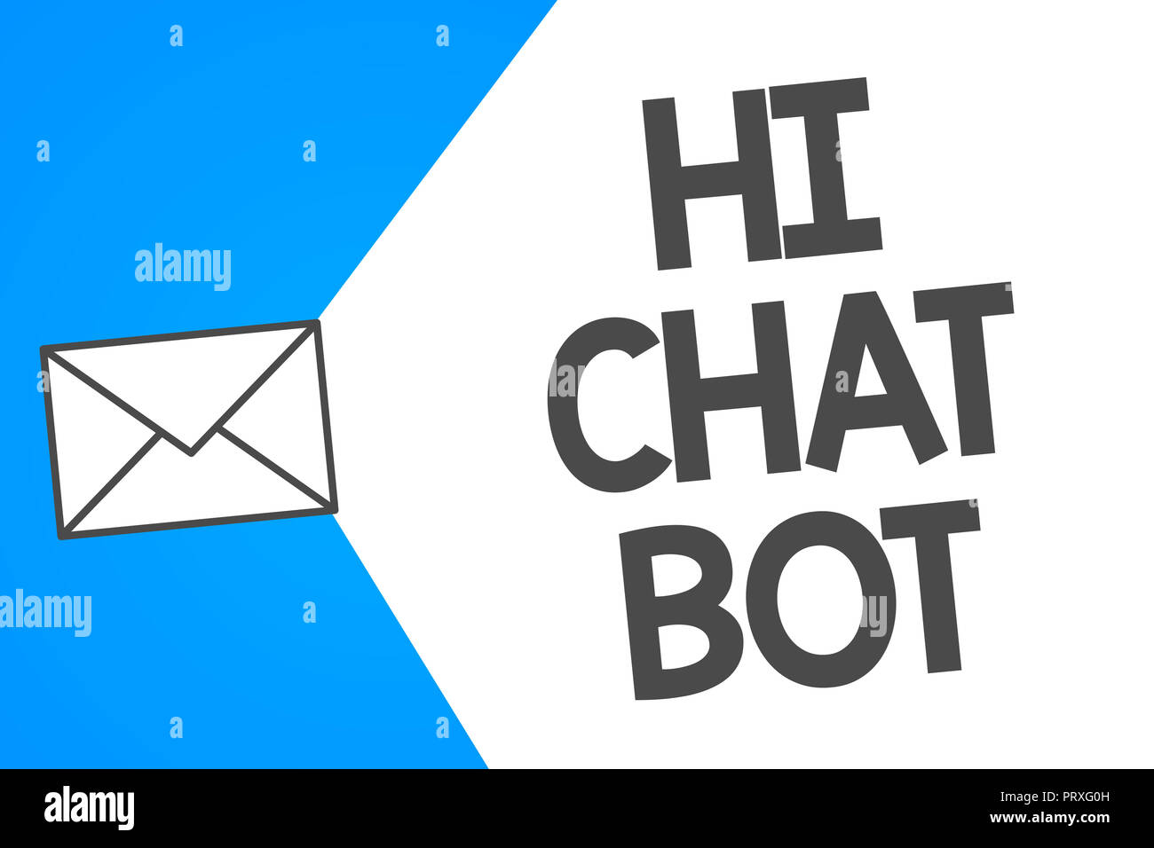 Chat bot hi hi-res stock photography and images - Alamy