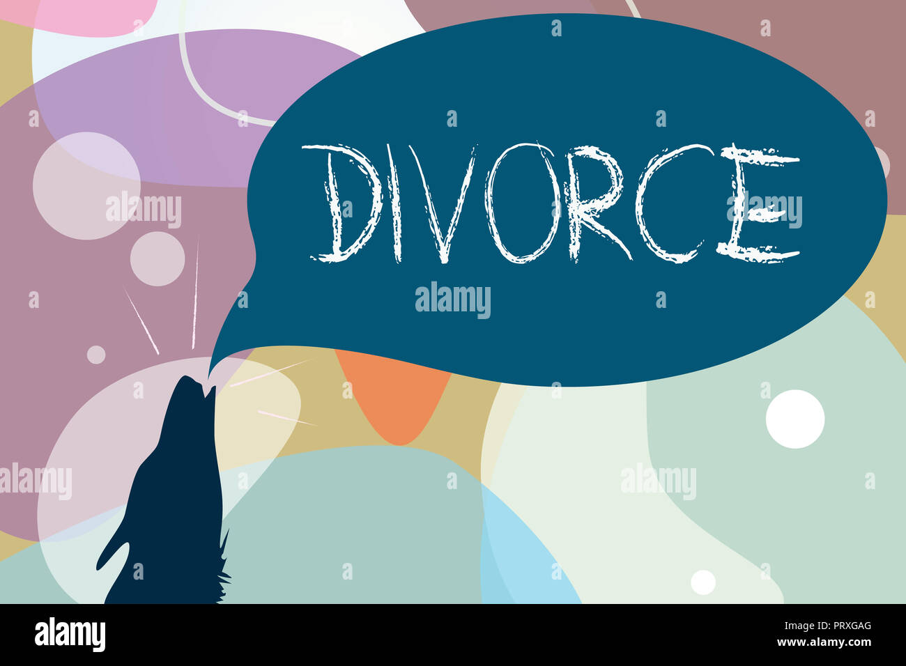 Conceptual Hand Writing Showing Divorce Business Photo Text Legal
