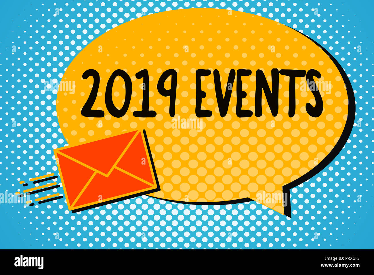Handwriting Text 2019 Events Concept Meaning New Year Celebrations