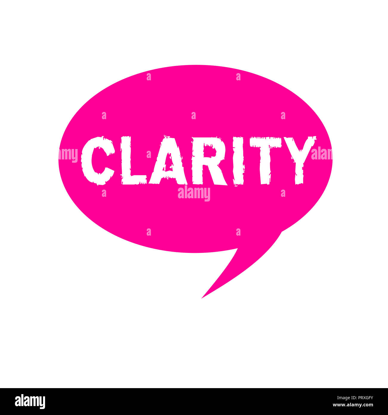 Word writing text Clarity. Business concept for Being coherent ...