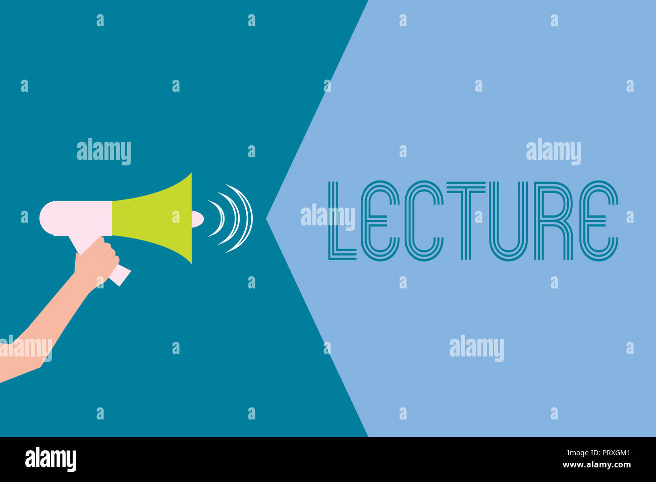 Word writing text Lecture. Business concept for Educational talk to ...
