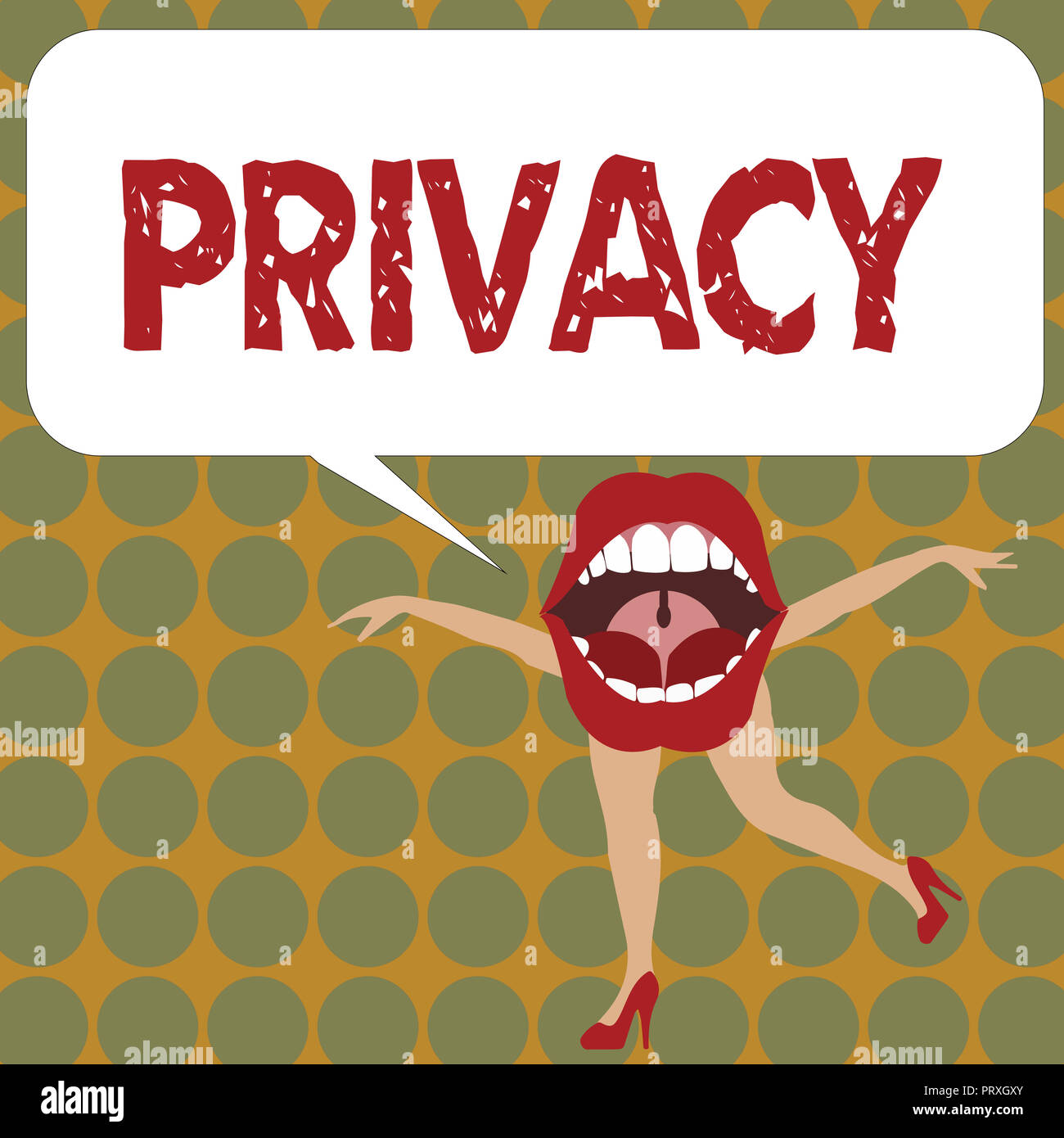 Writing note showing Privacy. Business photo showcasing Right to keep ...