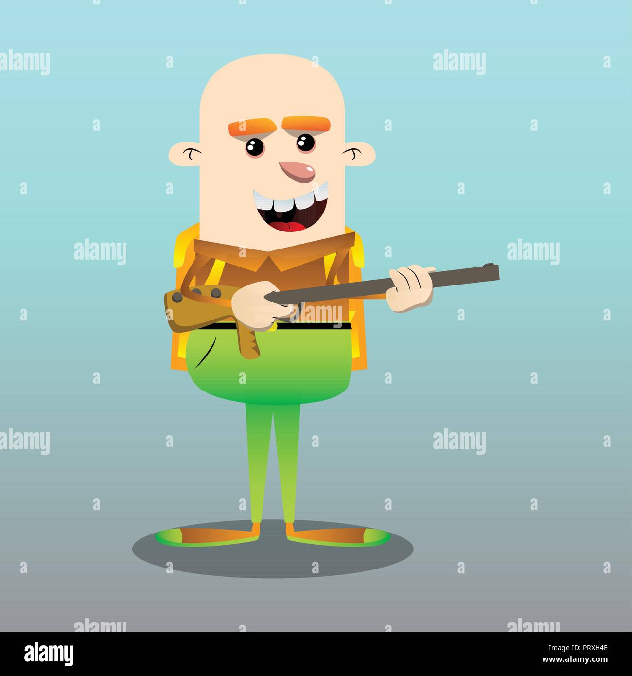 Child and handgun Stock Vector Images - Alamy