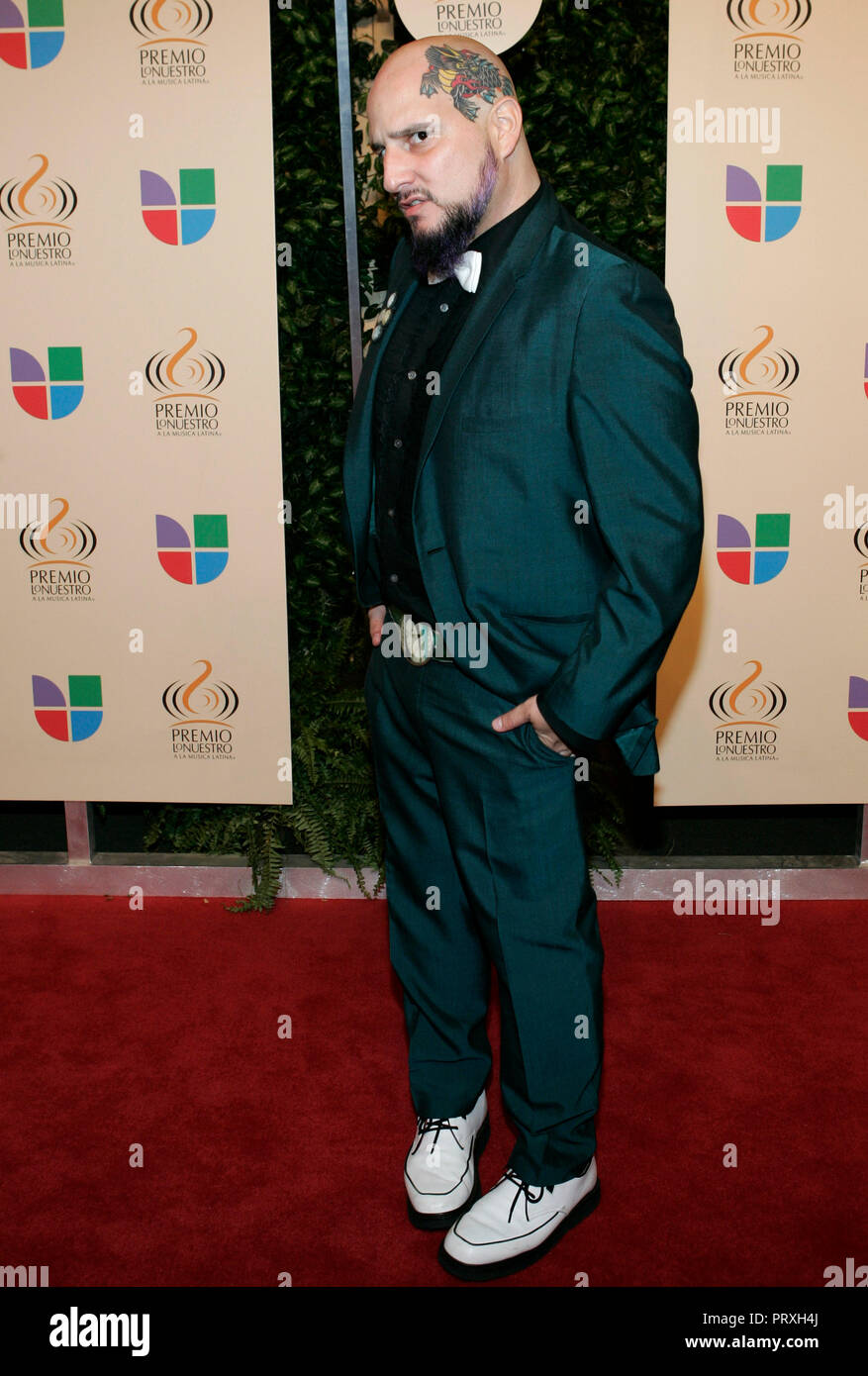 Circo arrives on the red carpet prior to the Premio Lo Nuestro award ...