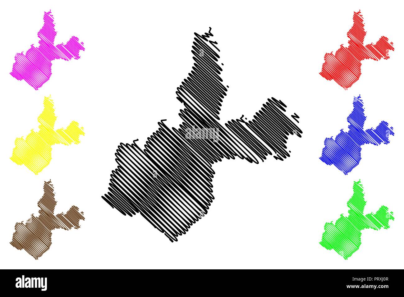 Map of irkutsk hi-res stock photography and images - Alamy