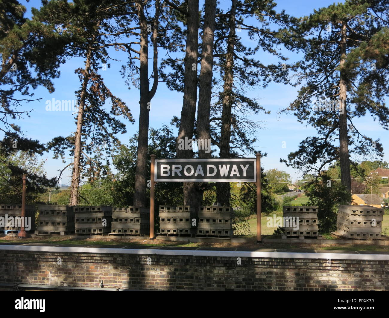 Cotswold railway line sign hi-res stock photography and images - Alamy