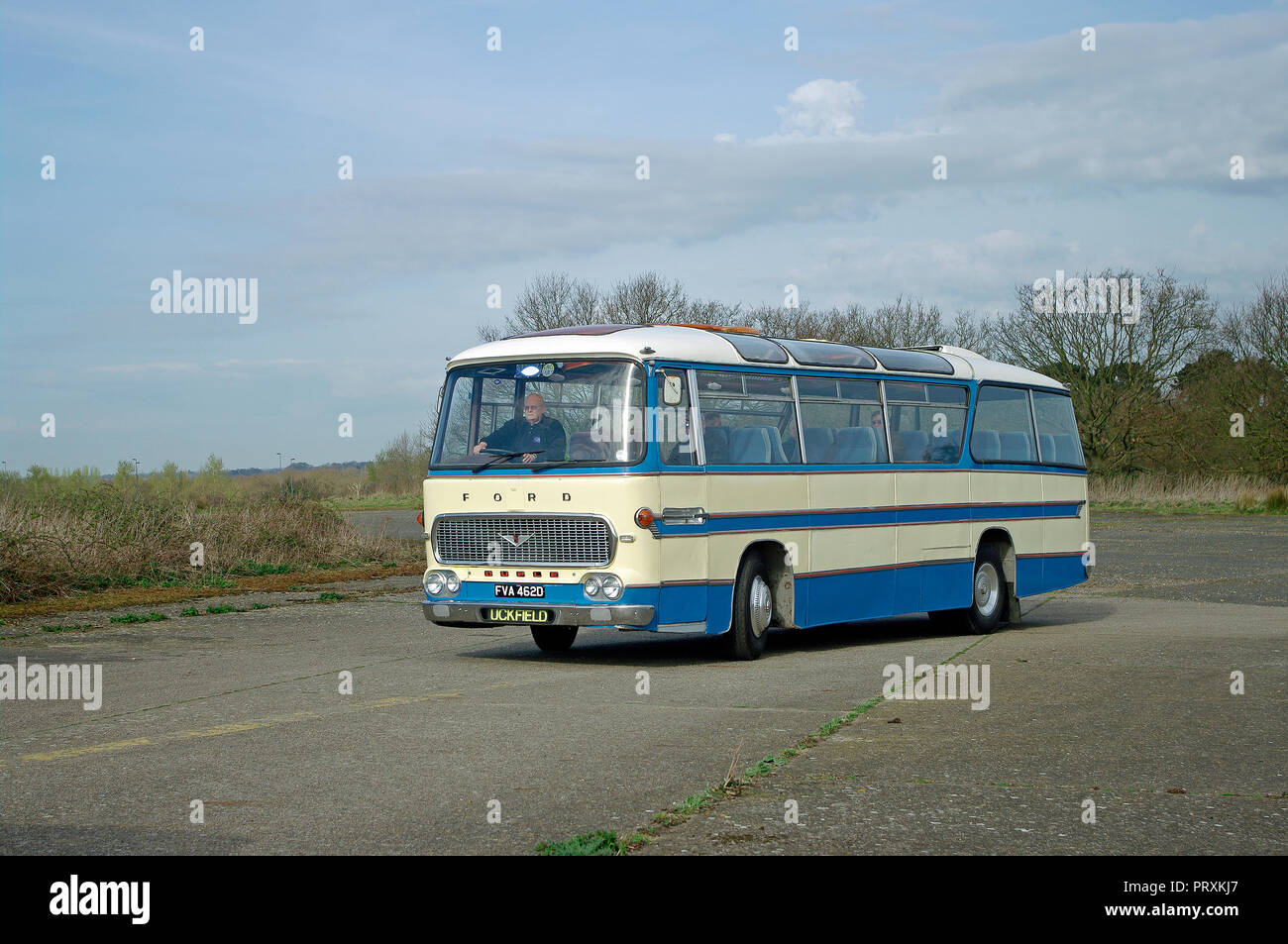 1966 Ford R192 coach Stock Photo - Alamy
