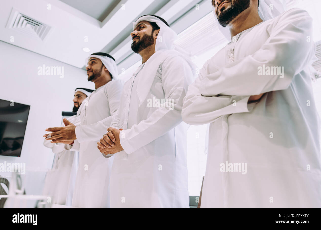 Arabic business team in the office Stock Photo - Alamy
