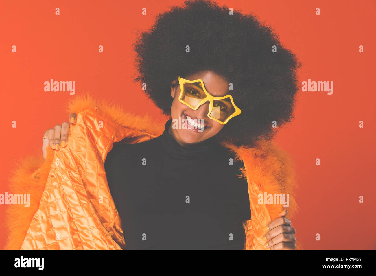 Beautiful african woman studio portraits, concept about lifestyle and ...